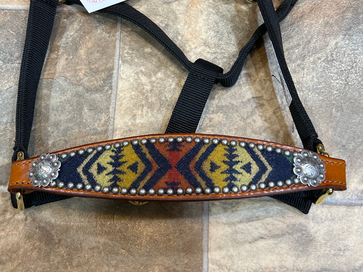 Wool Bronc Halter – Melissa’s Custom Conchos