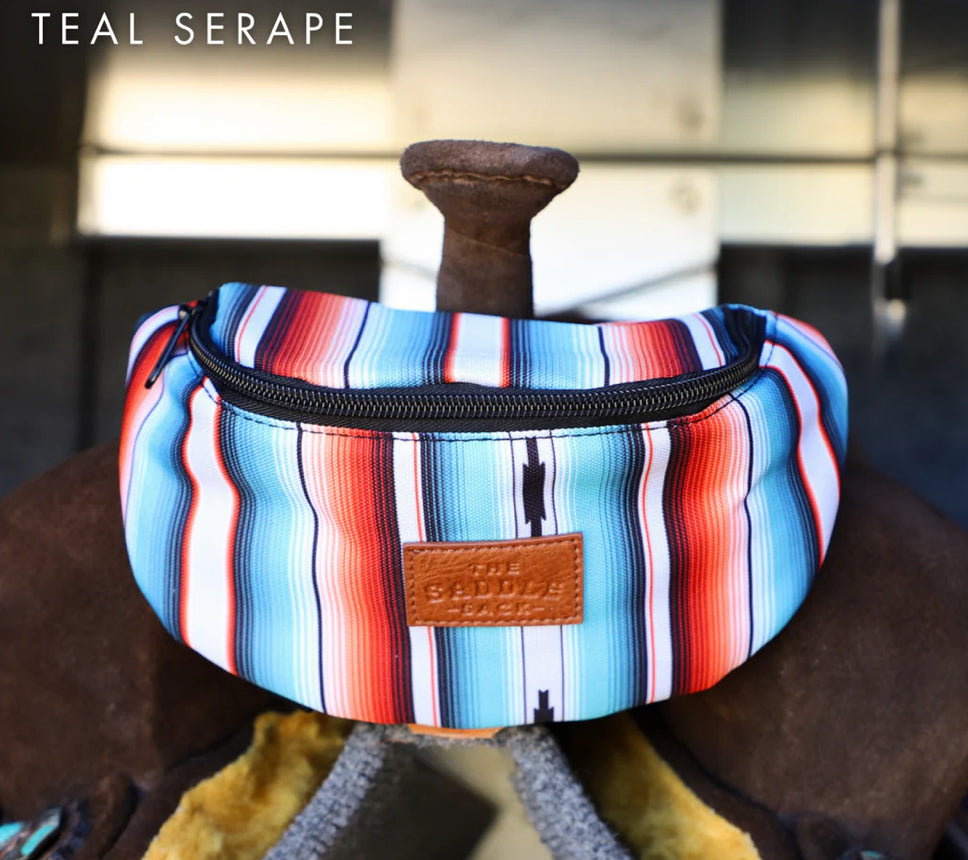 Teal Serape Ranch Dressn Sack Pro – Melissa’s Custom Conchos