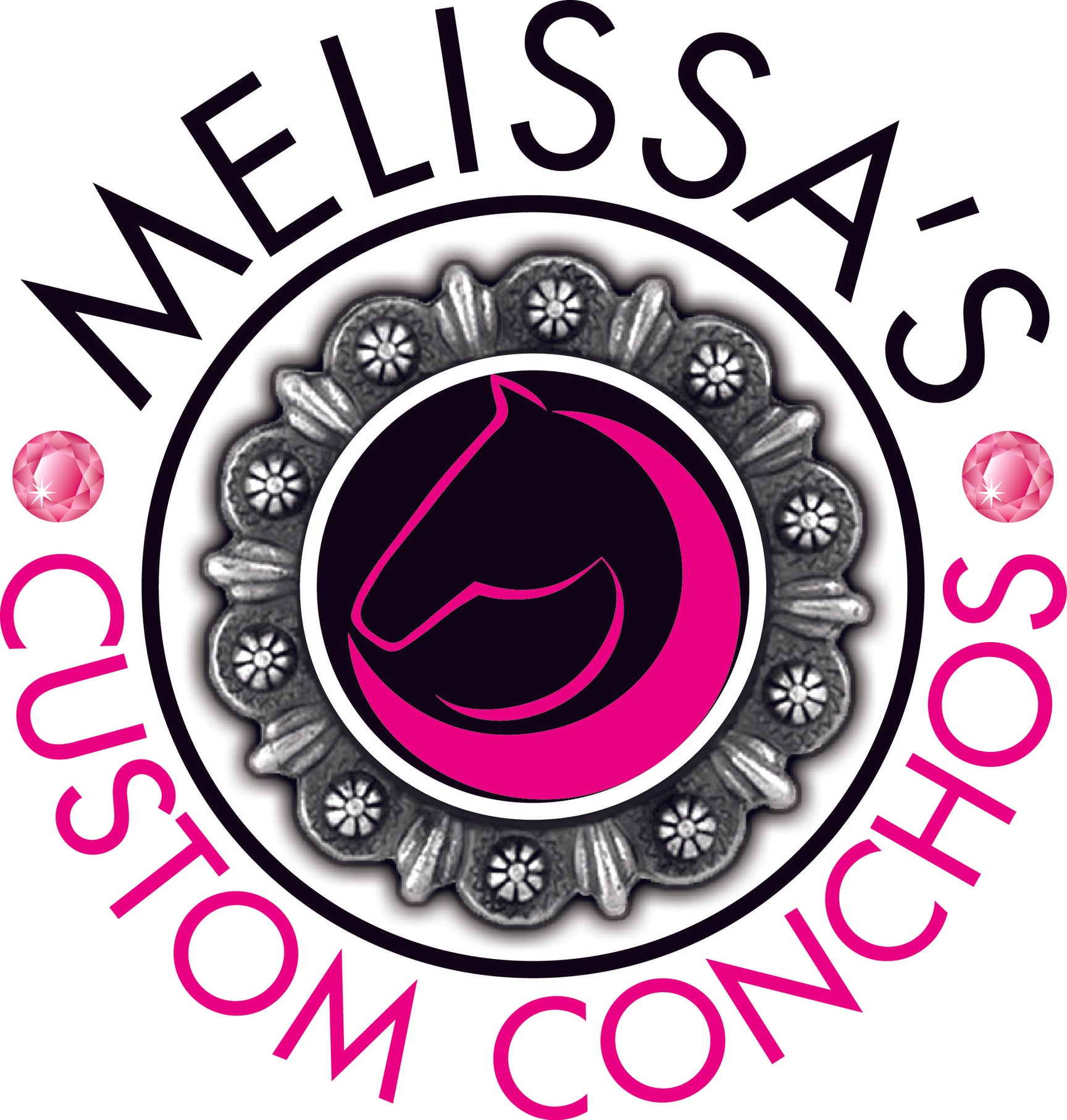 Sunflower Conchos – Melissa’s Custom Conchos
