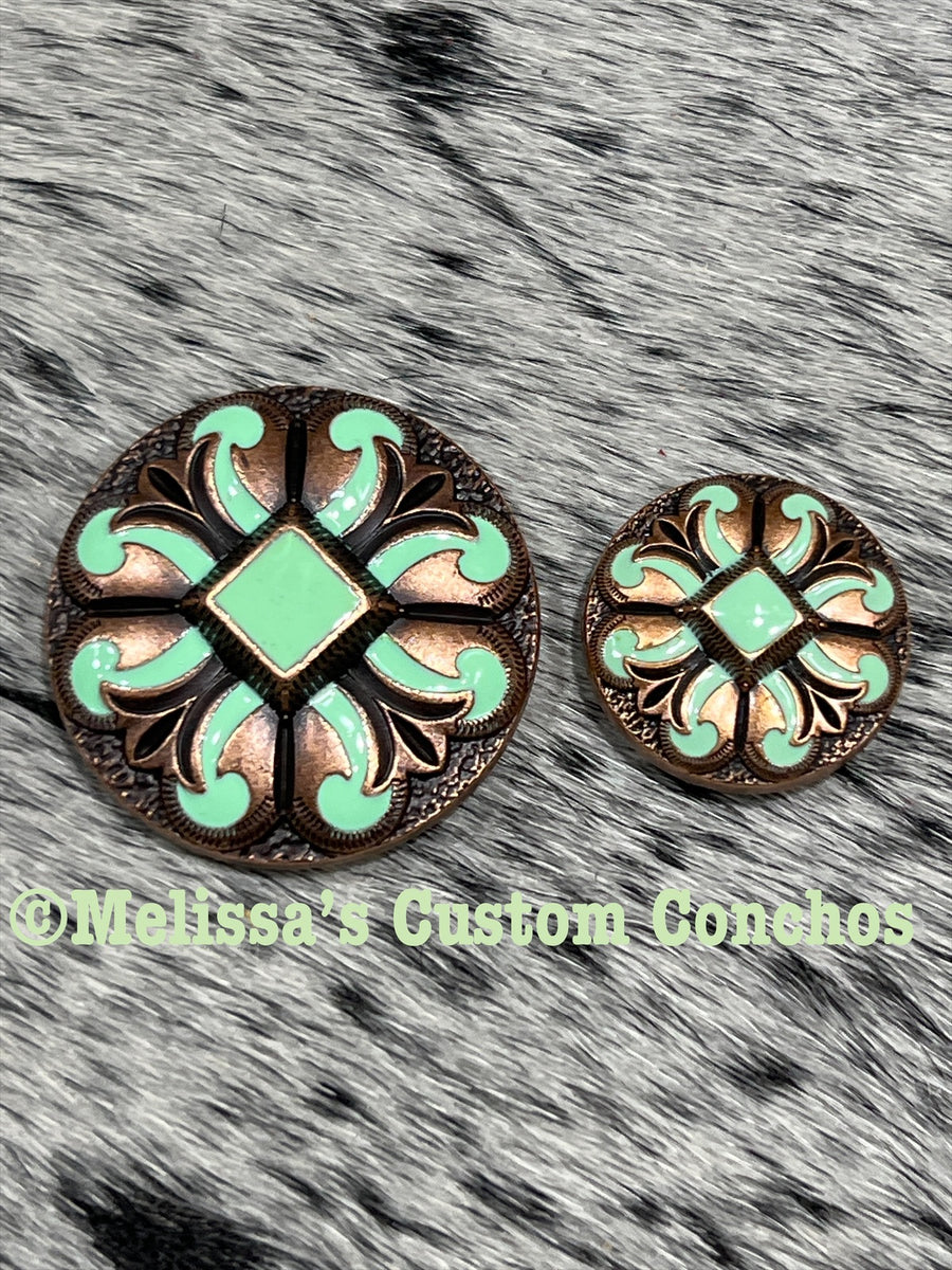 San Marcos Conchos – Melissa’s Custom Conchos