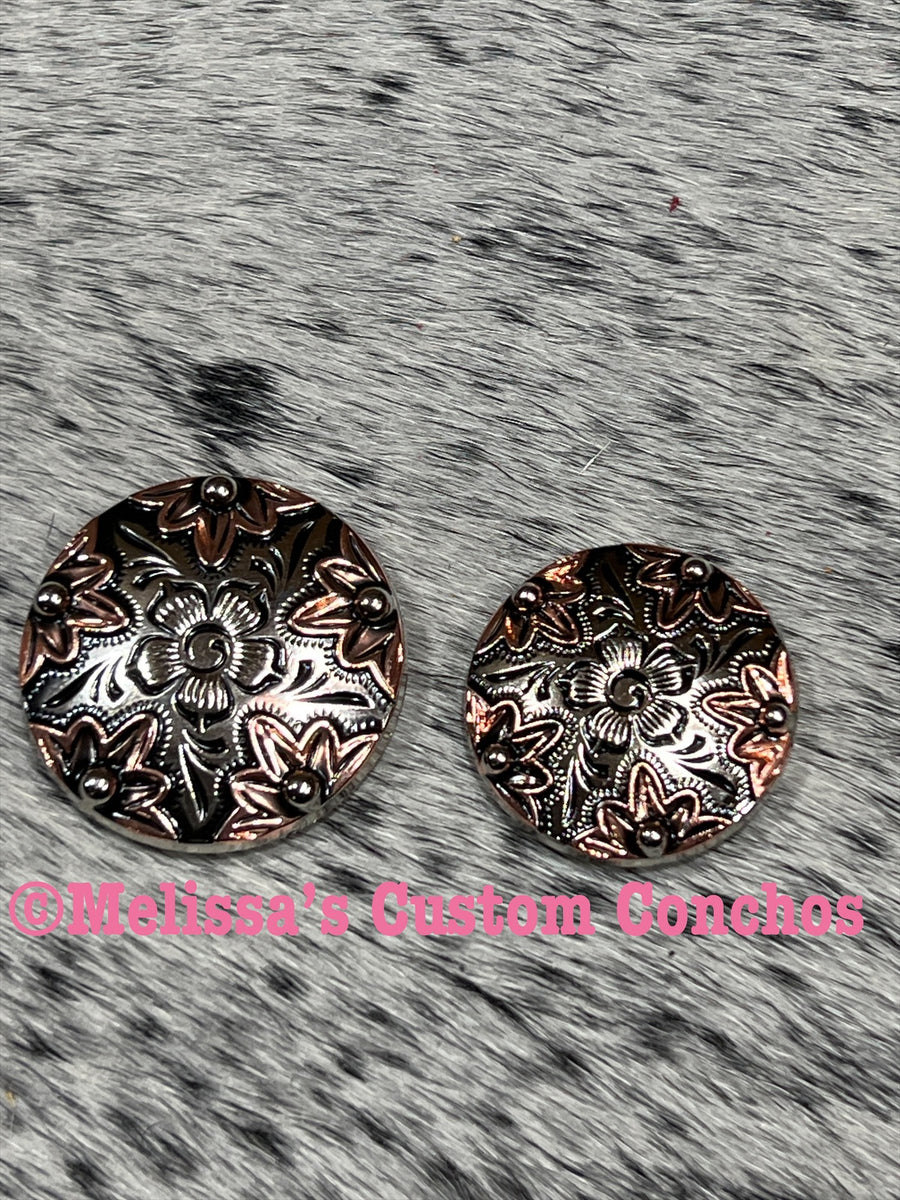 Blooming Star Conchos – Melissa’s Custom Conchos