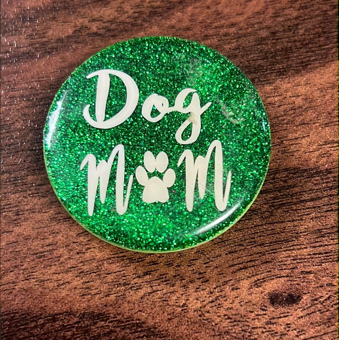 Green Dog Mom Pop Socket – Melissa’s Custom Conchos
